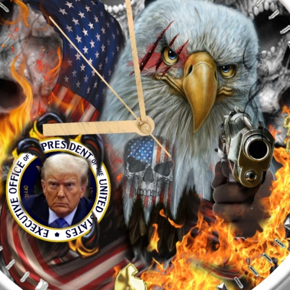 Donald Trump | Wall Decor | Donald Trump American Eagle Fight Fight ...